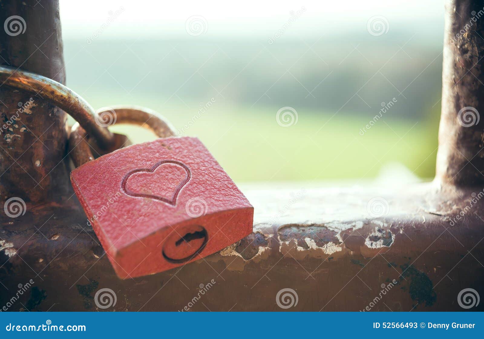 Lock love stock image. Image of padlock, symbol, feeling - 52566493