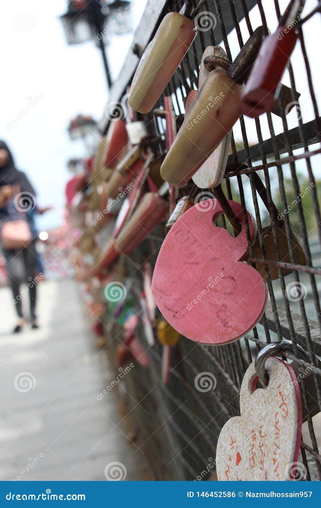 Lock Love by Lock Ever and Forever. Stock Photo - Image of haven ...