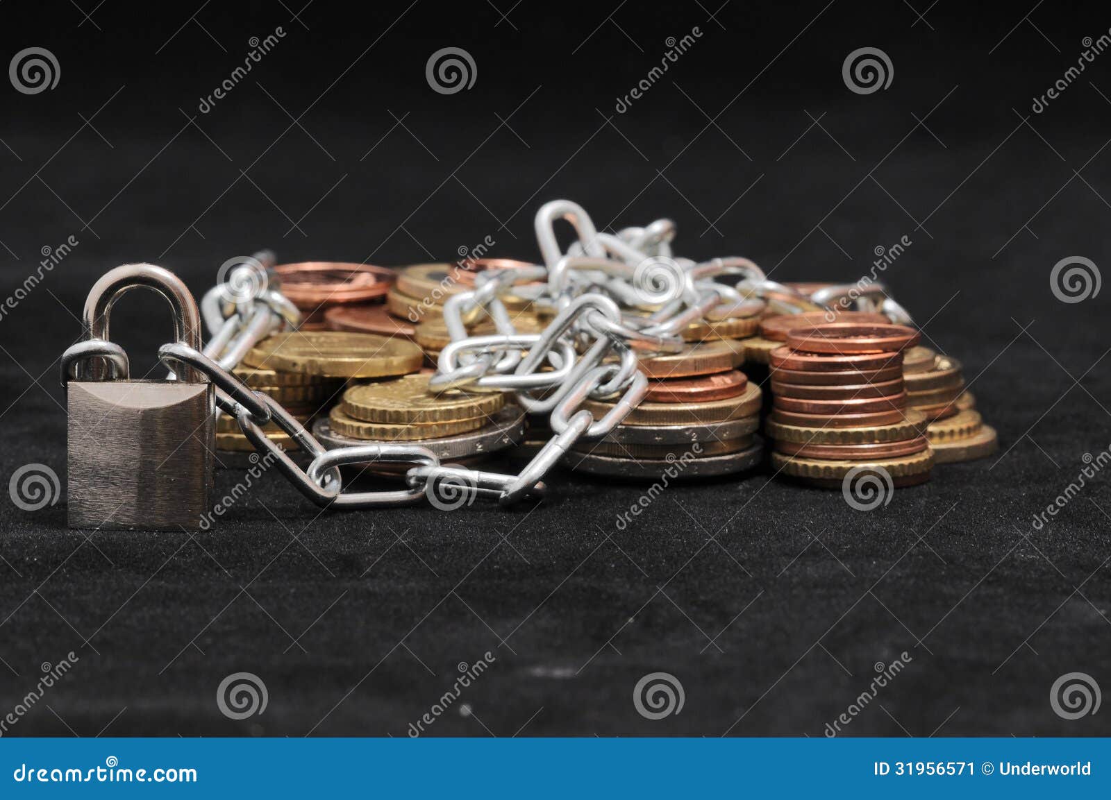 Lock and Money stock image. Image of safe, cash, concept - 31956571
