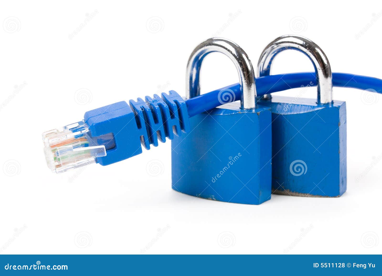 Lock and network cable stock photo. Image of hacker, security - 5511128
