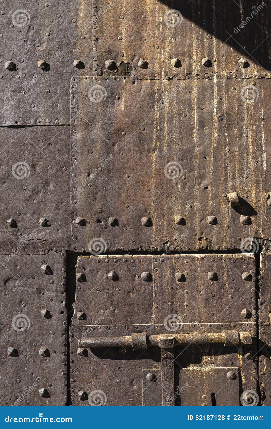 Lock on Old Iron Rusty Door of a Medieval Castle Stock Photo - Image of ...