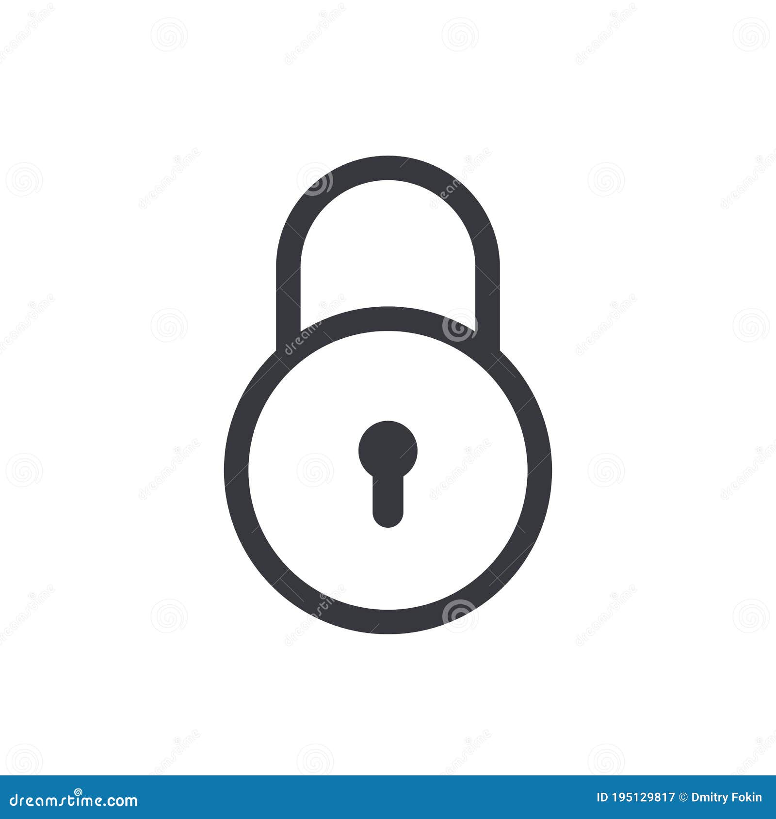 Lock Outline Stock Illustrations – 36,590 Lock Outline Stock ...