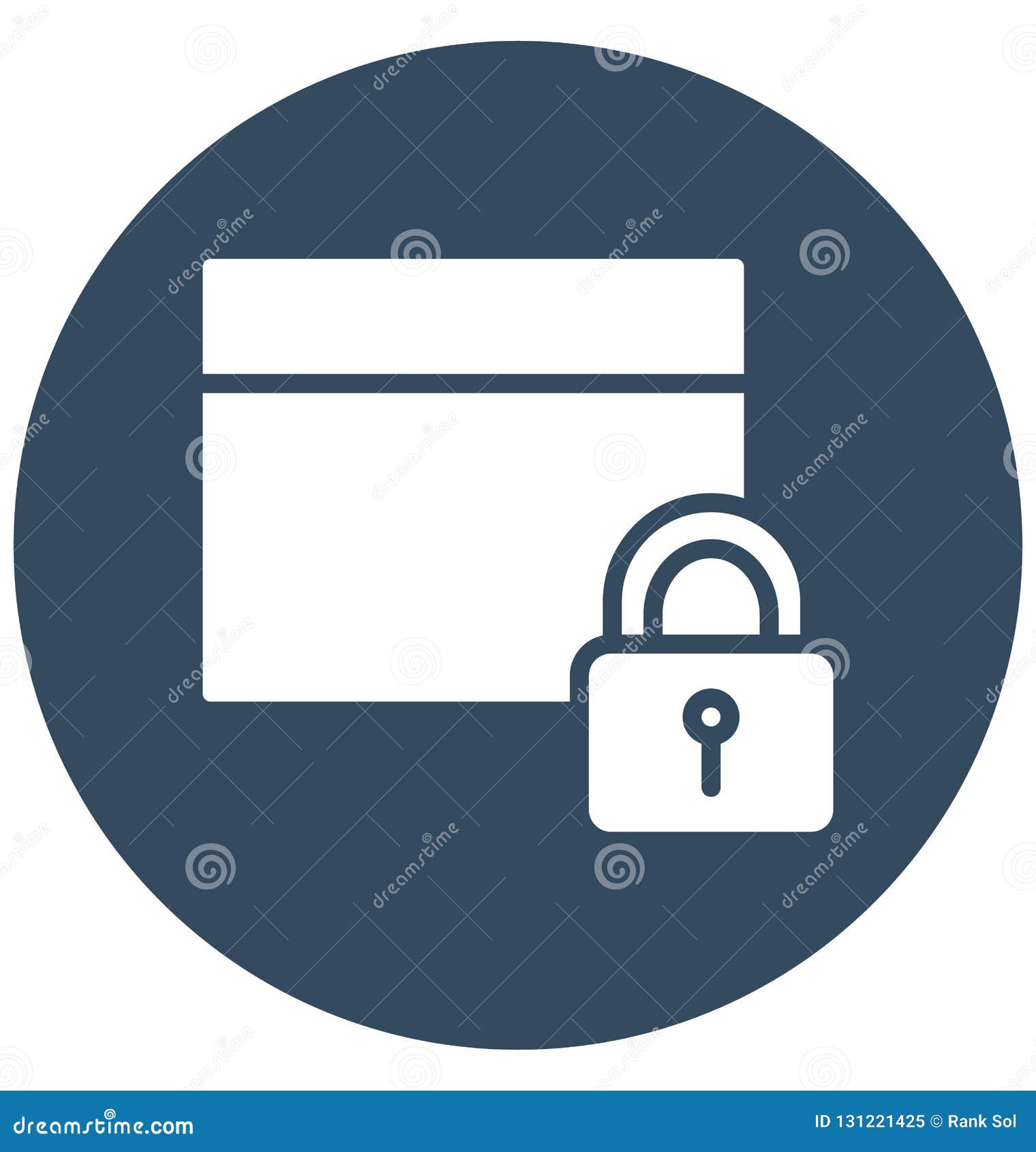 Lock, Payment Secure Isolated Vector Icon that Can Be Very Easily Edit ...