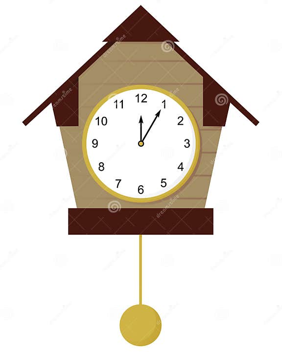 Lock with pendulum stock vector. Illustration of vector - 109649805