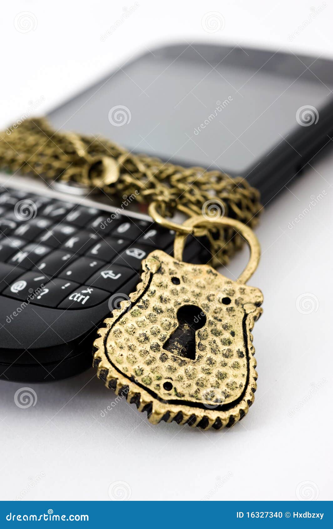 Lock phone stock photo. Image of closed, phone, connection - 16327340