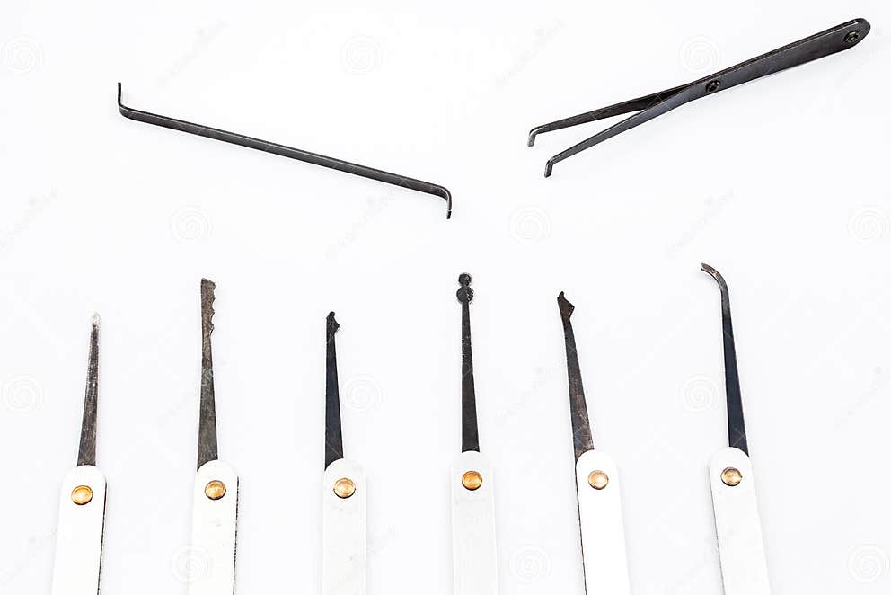 An lock pick stock photo. Image of wrench, door, protect - 84148932