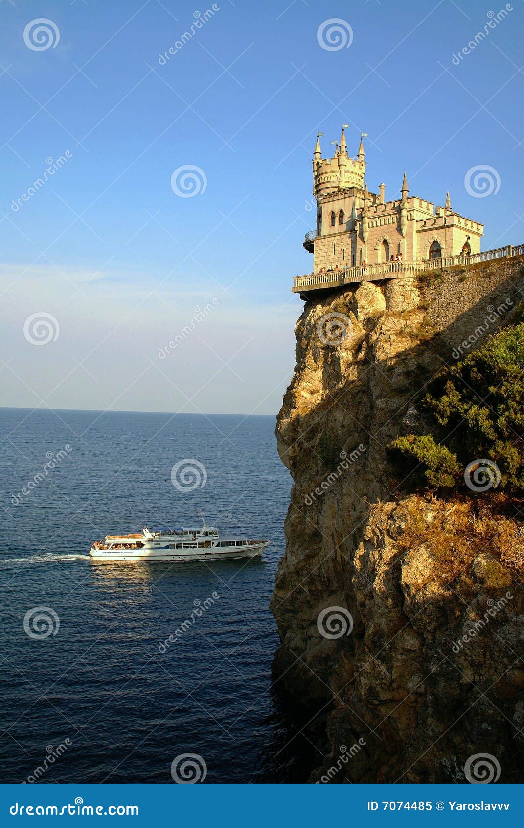 The lock on a rock stock image. Image of fantasy, construction - 7074485