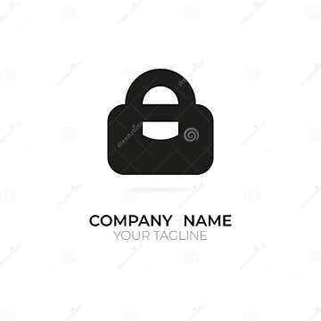 Lock Secure Logo Vector Design Template Silhouette Lock Secure Logo ...