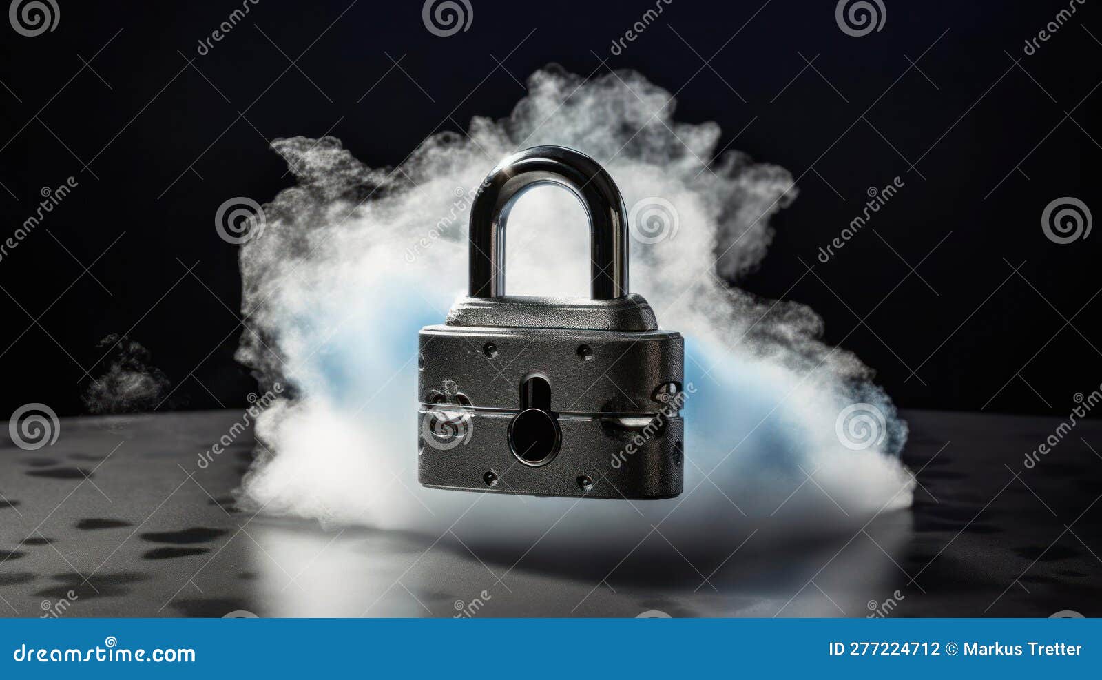 A Lock with a Shield Showcases Security Features for Cloud Computing ...