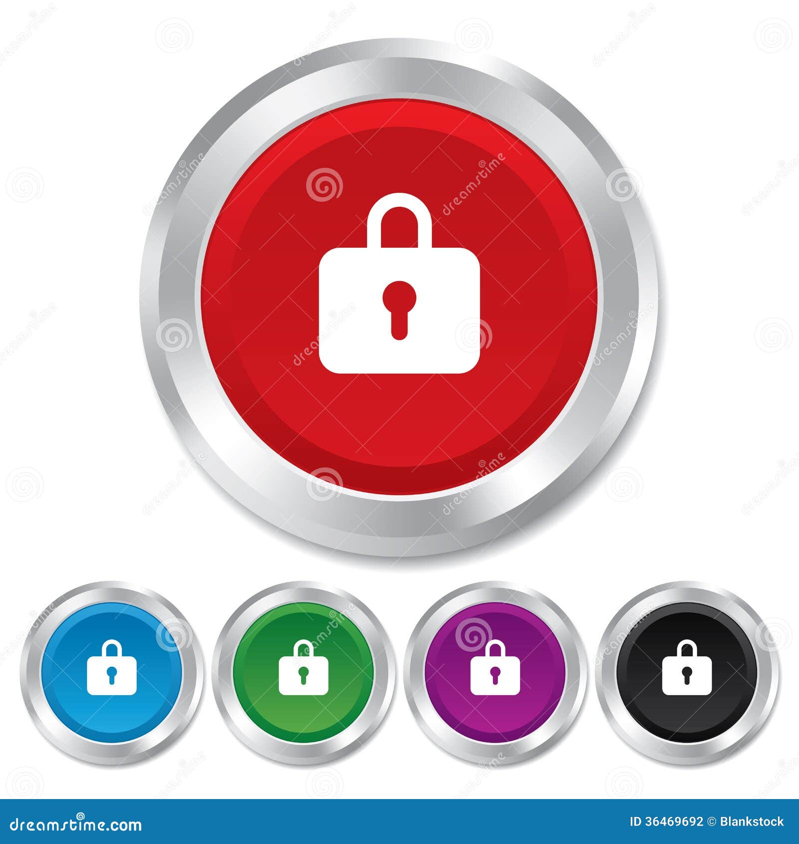 Lock Sign Icon. Locker Symbol Stock Vector - Illustration of quit ...