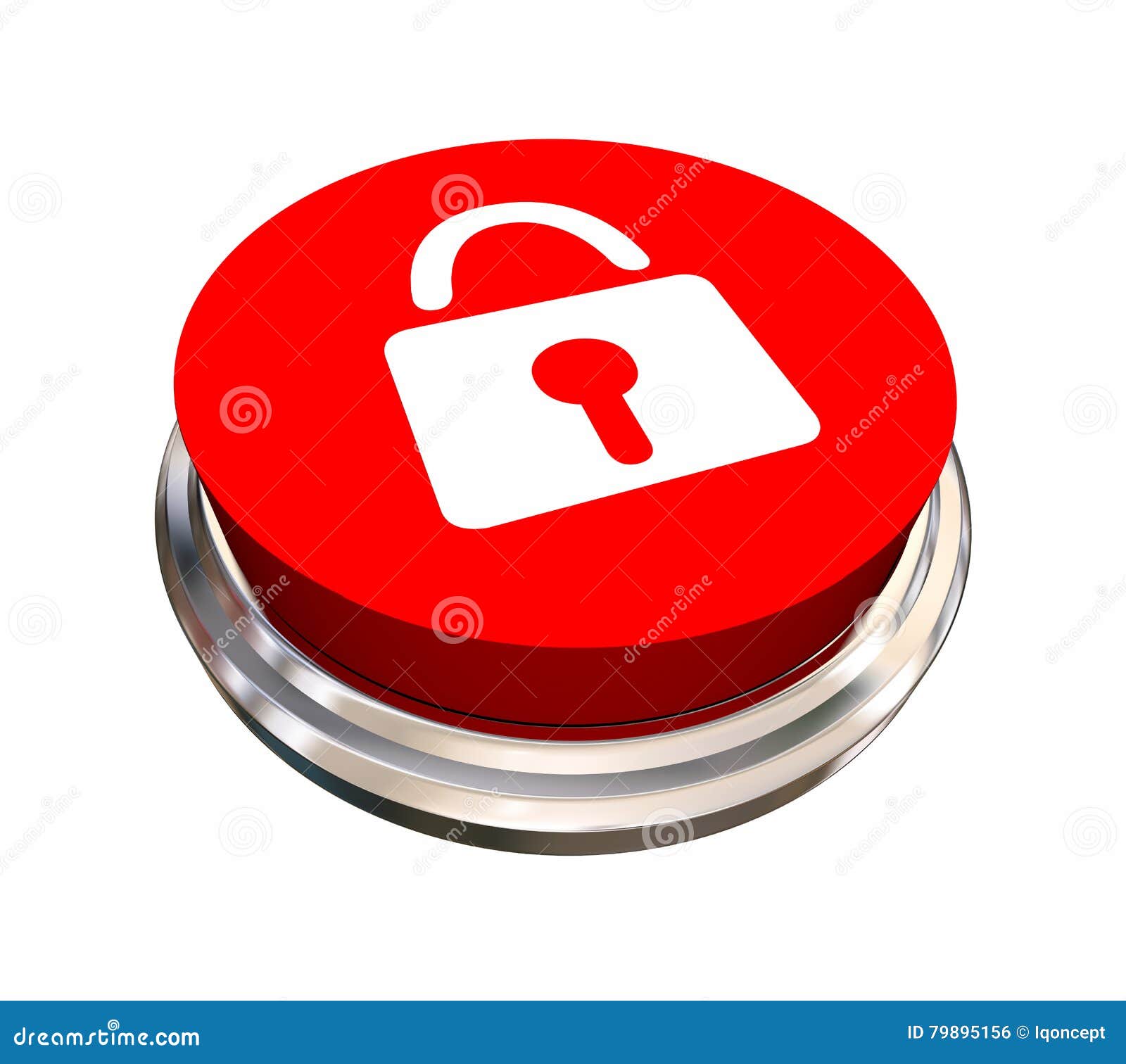 Lock Symbol Icon Safety Security Button Stock Illustration ...