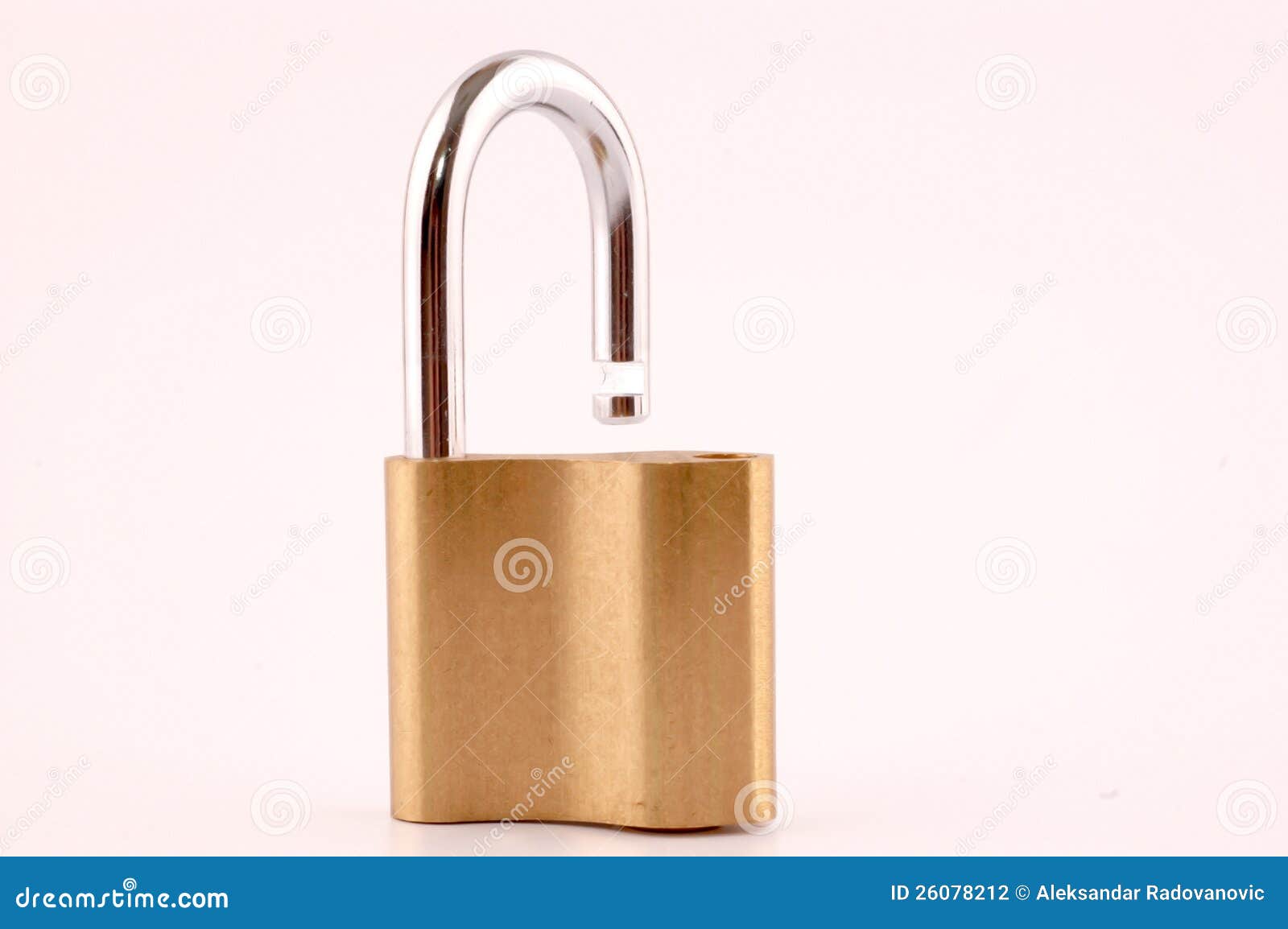 Lock in unlocked position stock photo. Image of color - 26078212