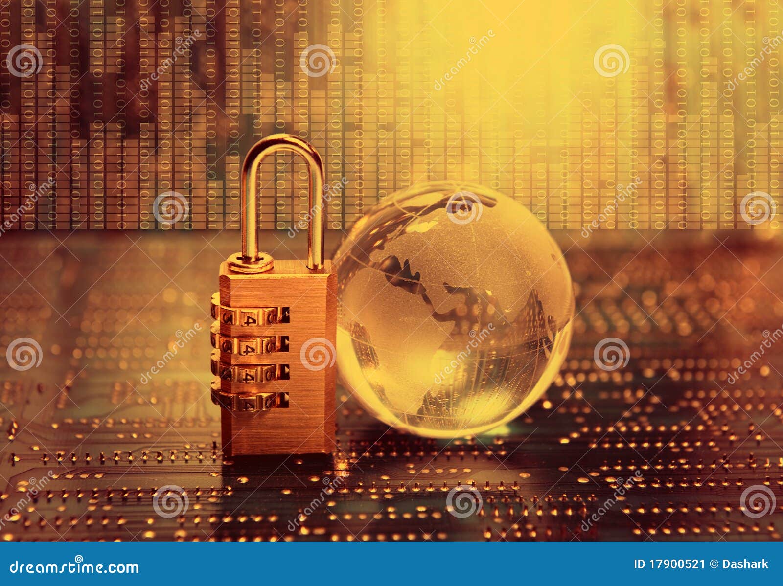 Lock and world map stock image. Image of access, hacker - 17900521