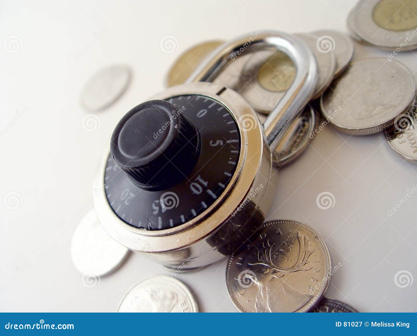 Lock your money stock image. Image of abstract, lock, isolation - 81027