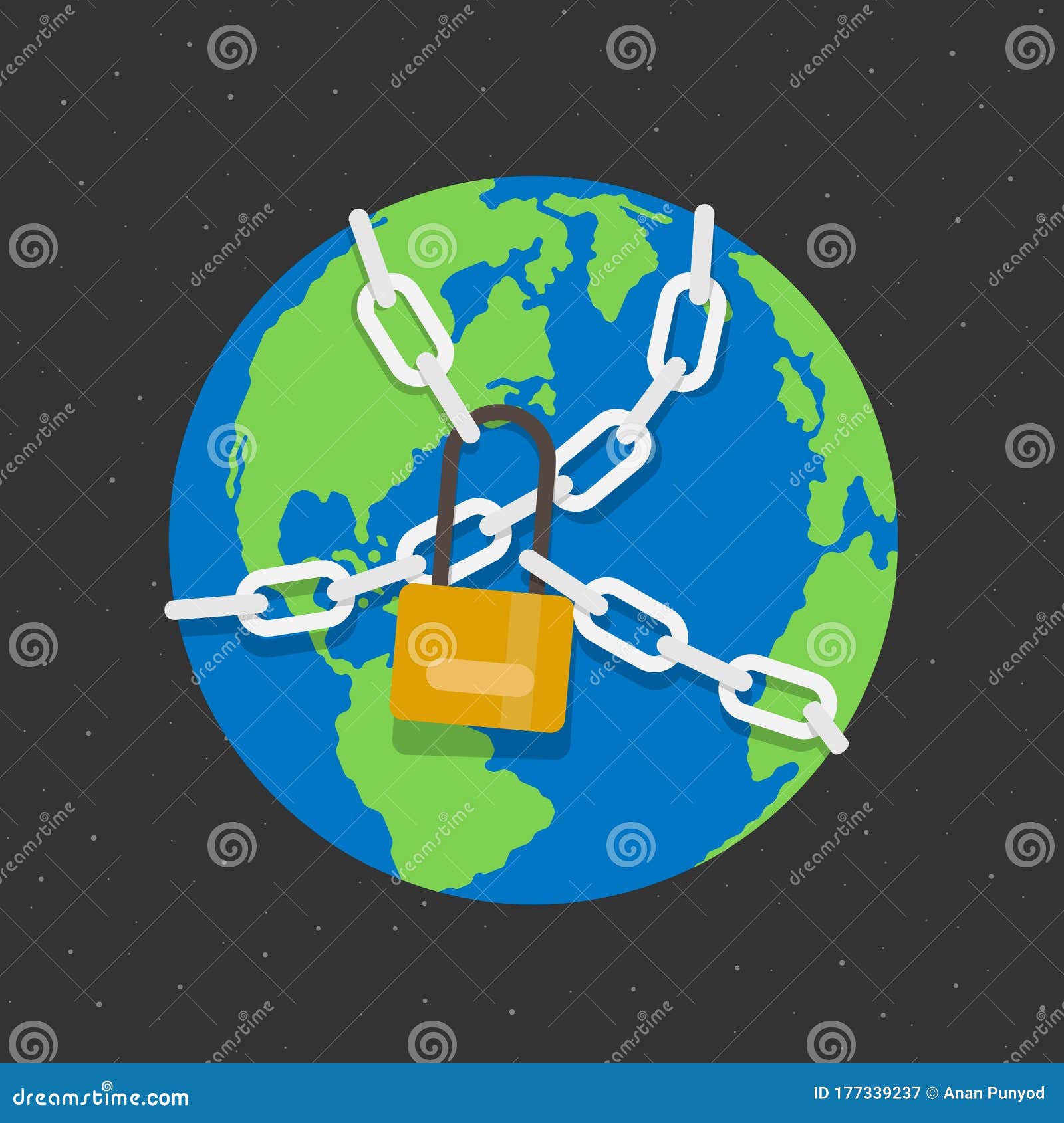 The Planet Is Chained. The Concept Of Exploitation Of The Earth's ...