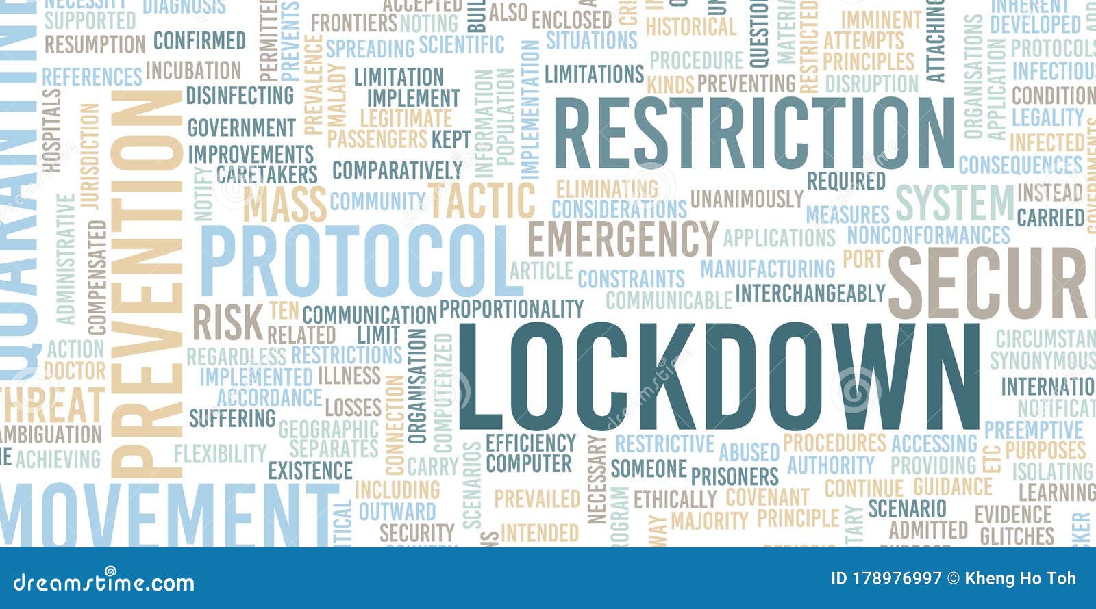 Lockdown stock illustration. Illustration of emergency - 178976997