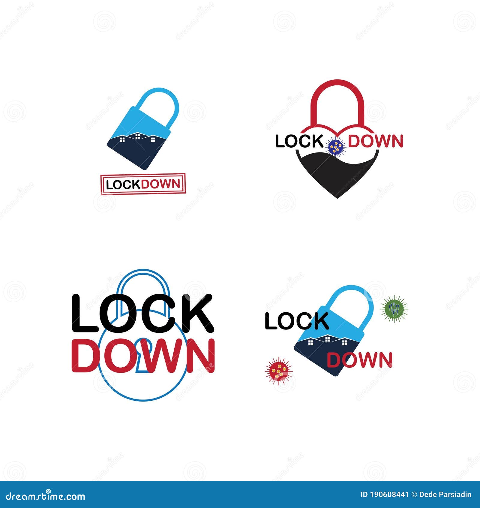 Lockdown stock vector. Illustration of poster, conditions - 190608441