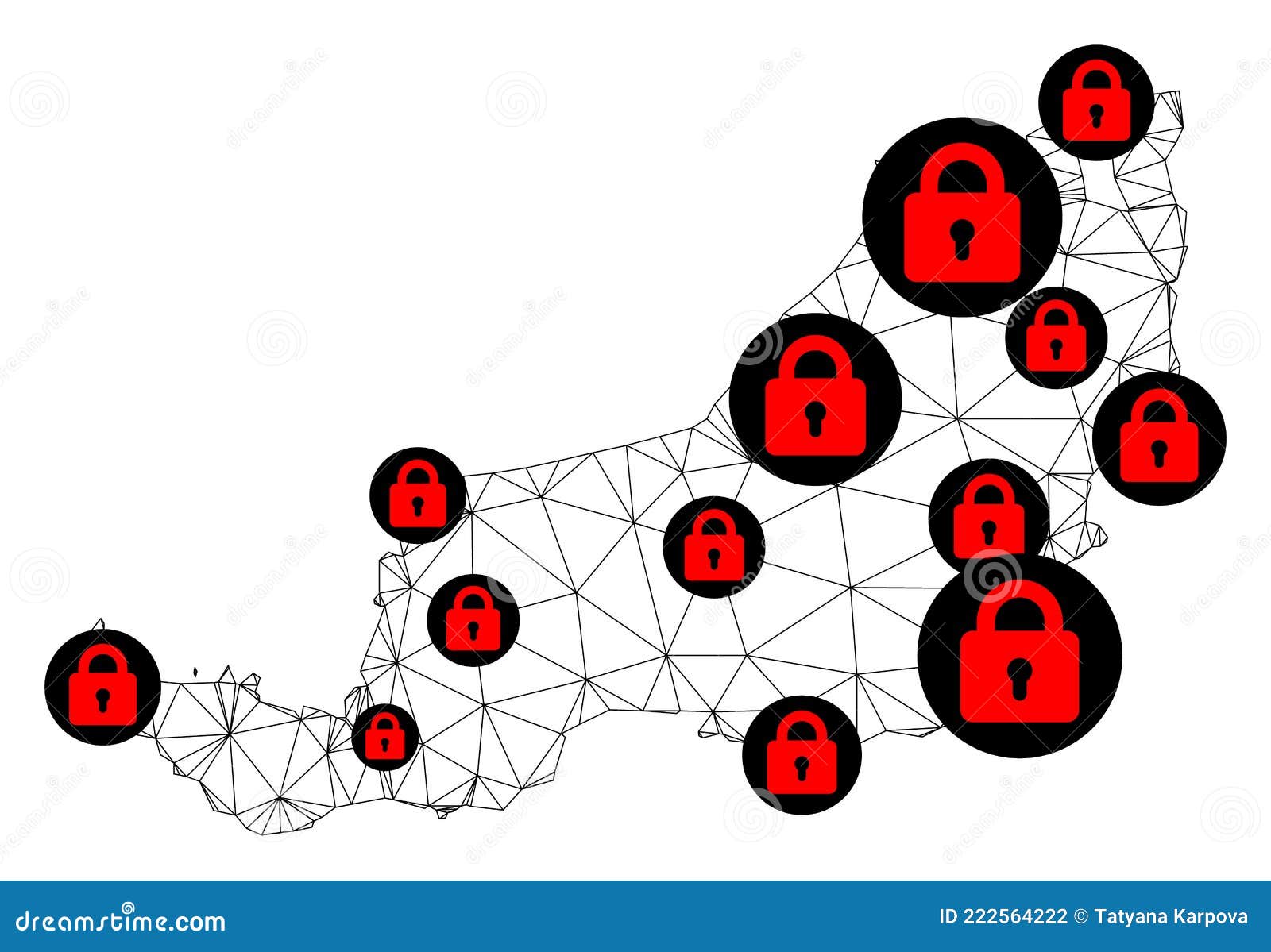 Lockdown Polygonal Carcass Mesh Vector Map of Sarawak Stock Vector ... Lockdown Polygonal Carcass Mesh Vector Map of Sarawak Stock Vector ...