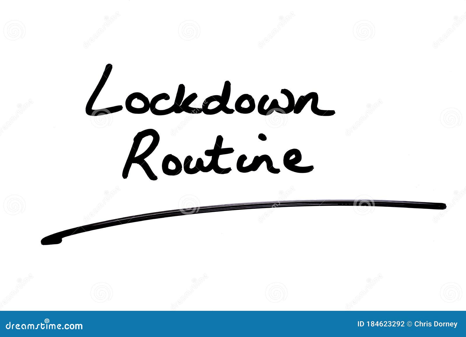 Lockdown Routine stock illustration. Illustration of bored - 184623292