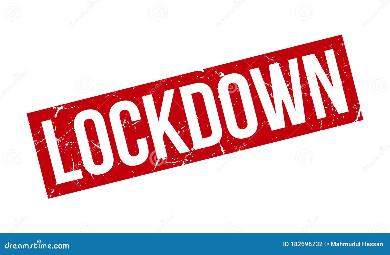 Lockdown Rubber Stamp. Red Lockdown Rubber Grunge Stamp Seal Vector ...