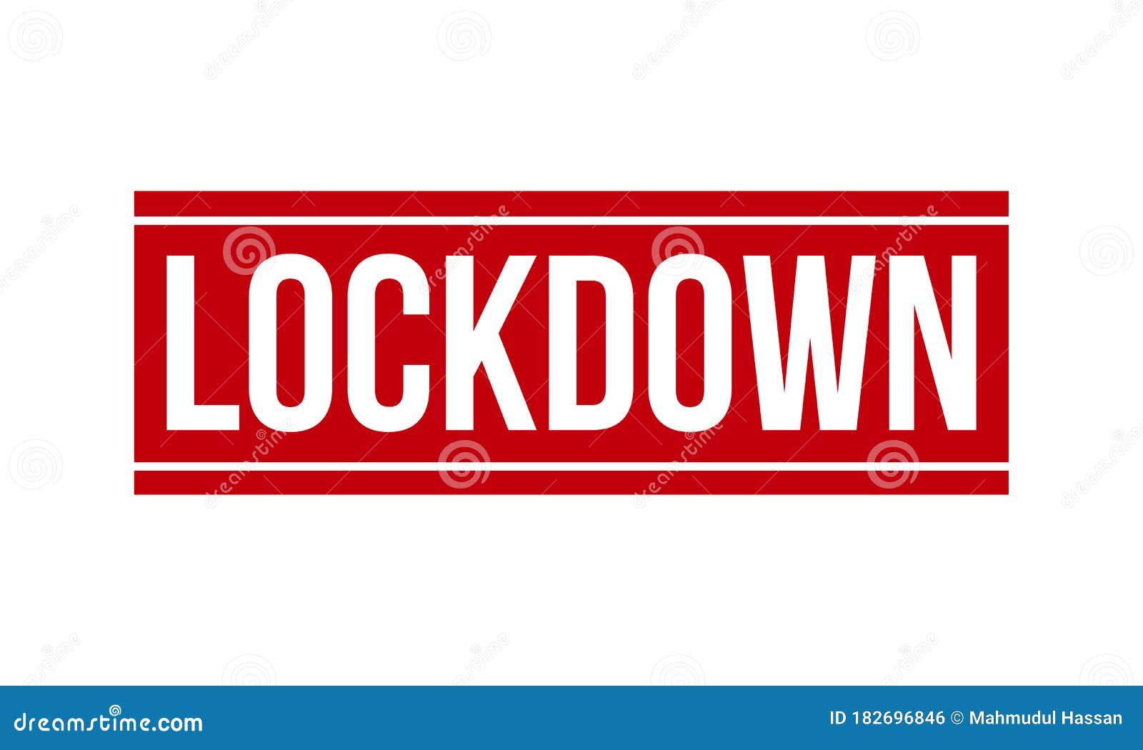 Lockdown Rubber Stamp. Red Lockdown Rubber Grunge Stamp Seal Vector ...