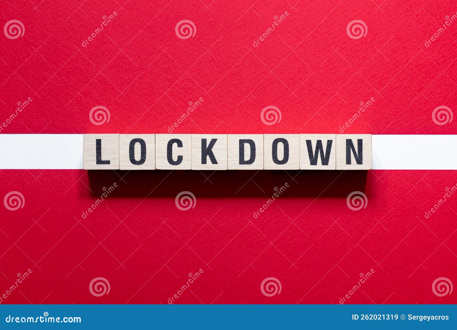 Lockdown - Word Concept on Cubes Stock Image - Image of coronavirus ...