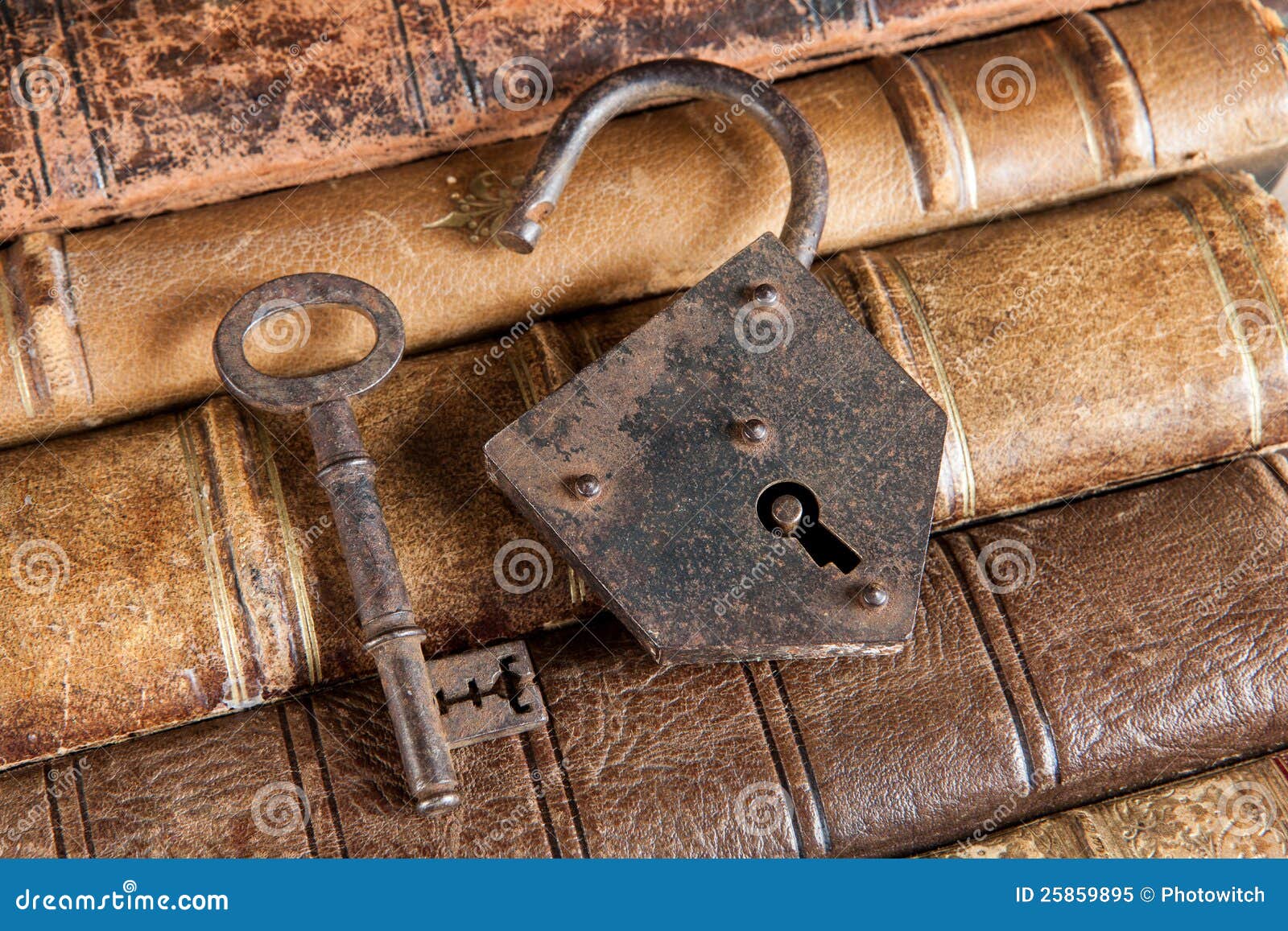 Locked books stock image. Image of lock, safe, solid - 25859895