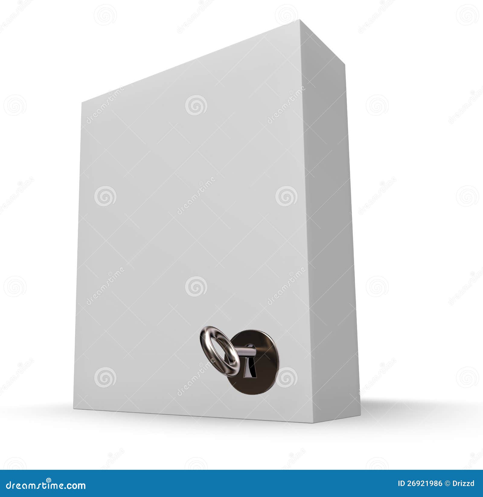 Locked box stock illustration. Illustration of mystery - 26921986