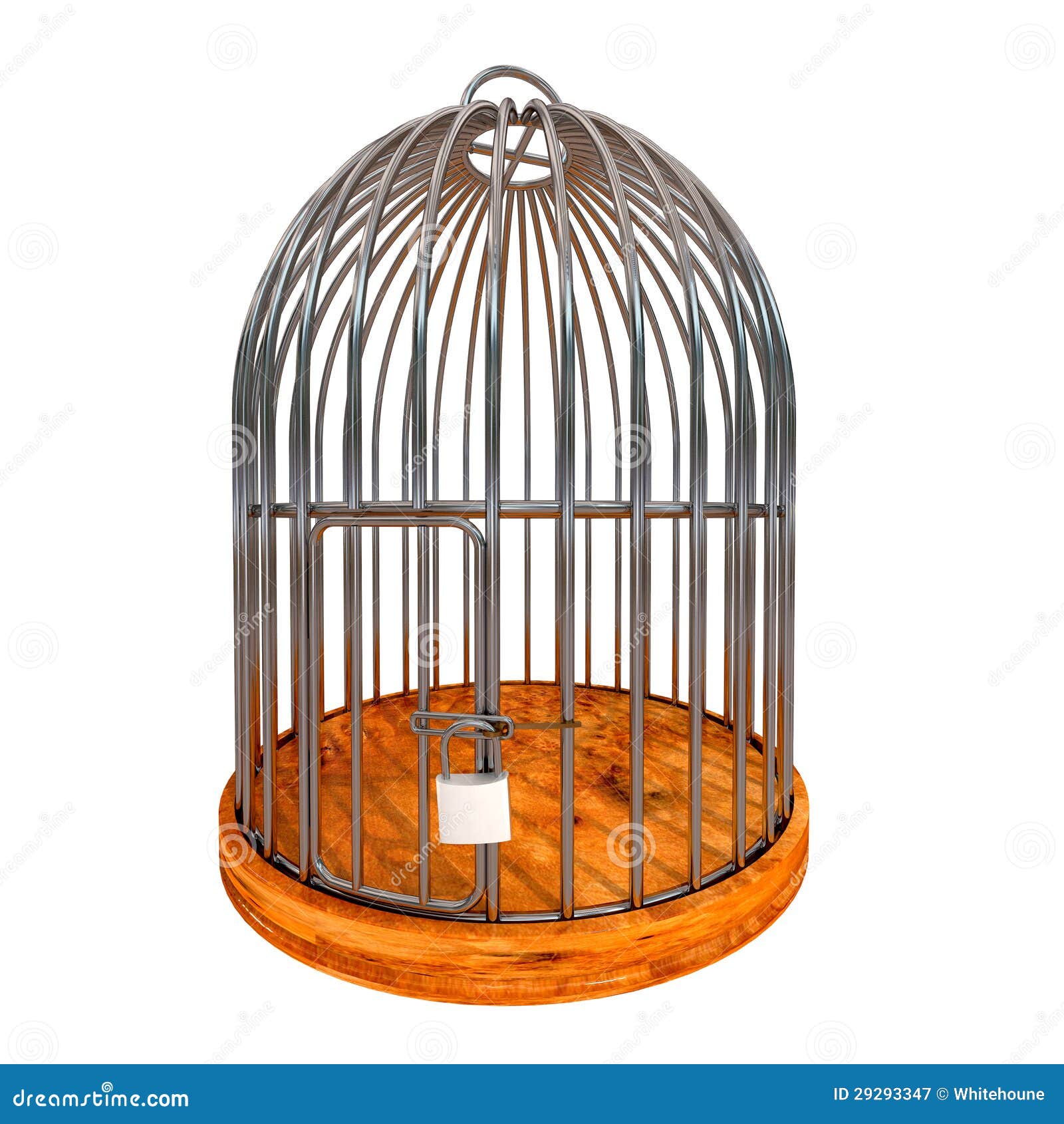 Locked cage stock image. Image of open, color, conceptual - 29293347