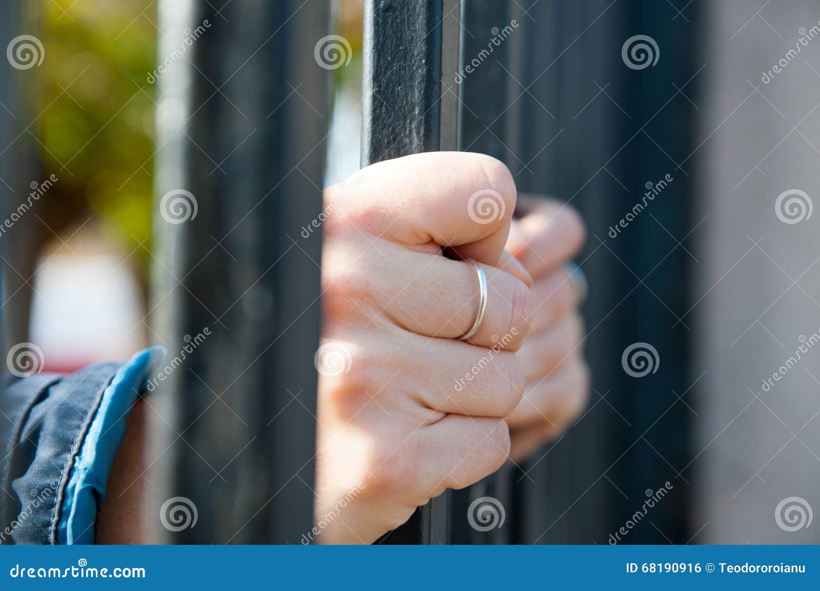 Locked gates stock photo. Image of gates, fence, black - 68190916