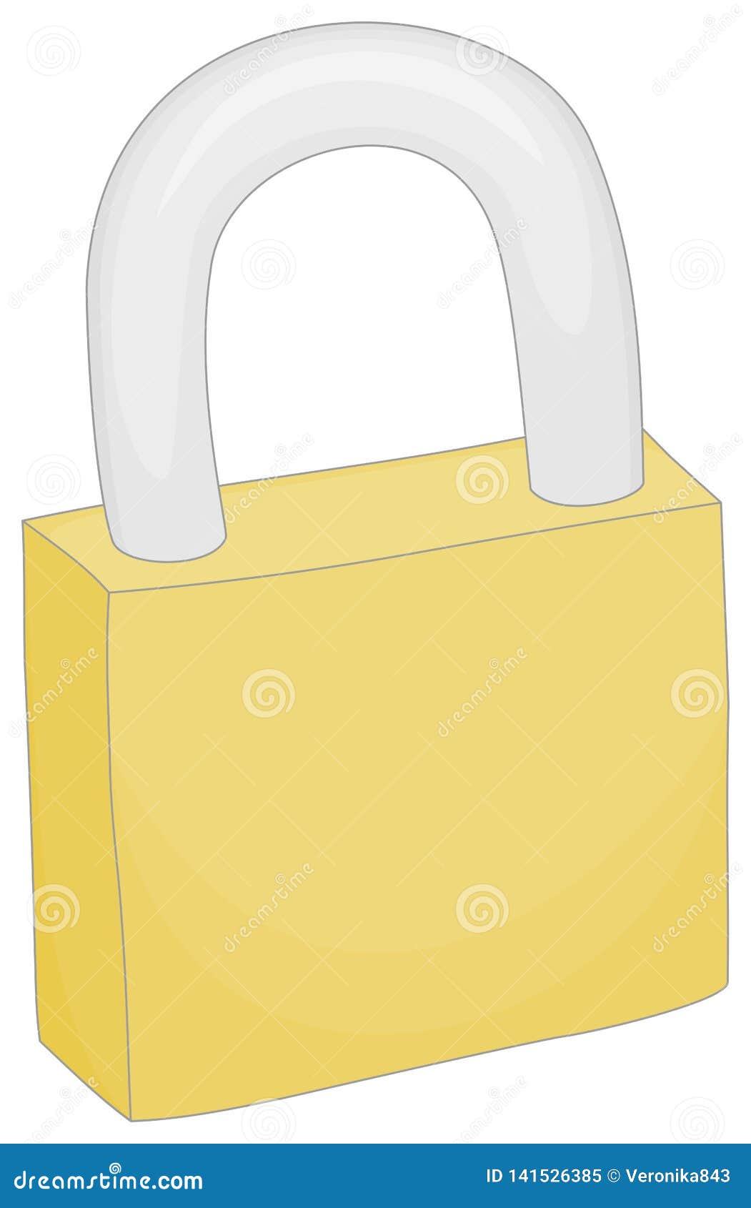 Padlock Cartoon | CartoonDealer.com #37582201