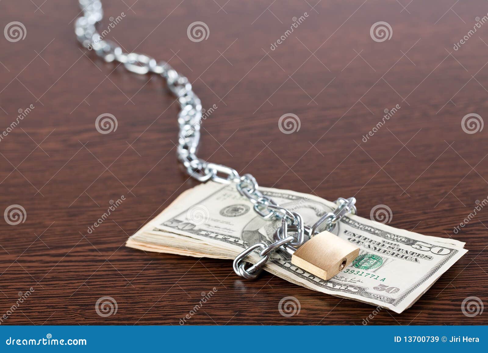 Locked money stock image. Image of business, metal, financial - 13700739