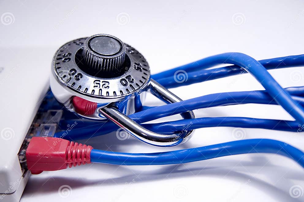 Locked Network stock photo. Image of port, objects, safety - 458990