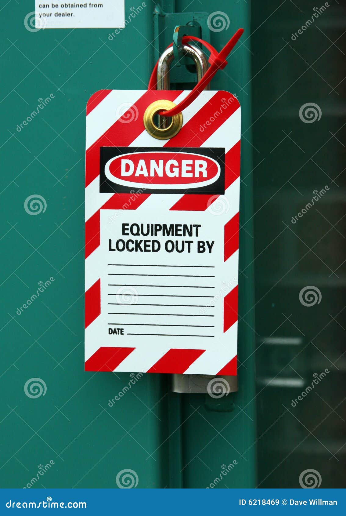 Locked out and tagged out stock image. Image of electrocution - 6218469