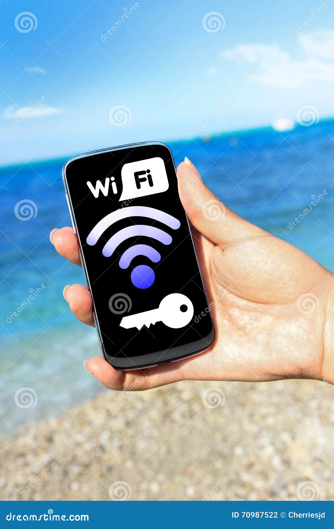Locked Public Wi-fi Connection Stock Photo - Image of network, login ...