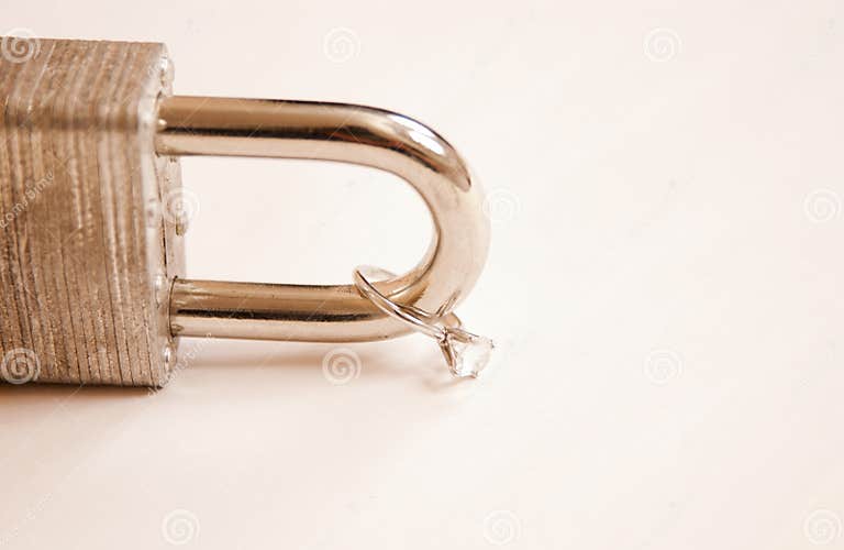 Locked ring stock photo. Image of lock, background, open - 15154054