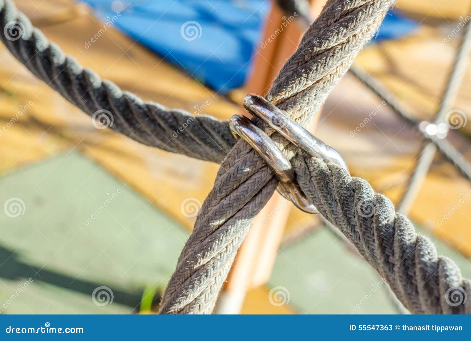 Locked ropes stock image. Image of knot, play, cord, texture - 55547363