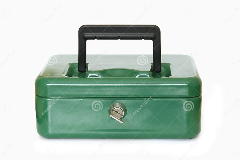 Locked Security Box stock image. Image of financial, wealth - 896837