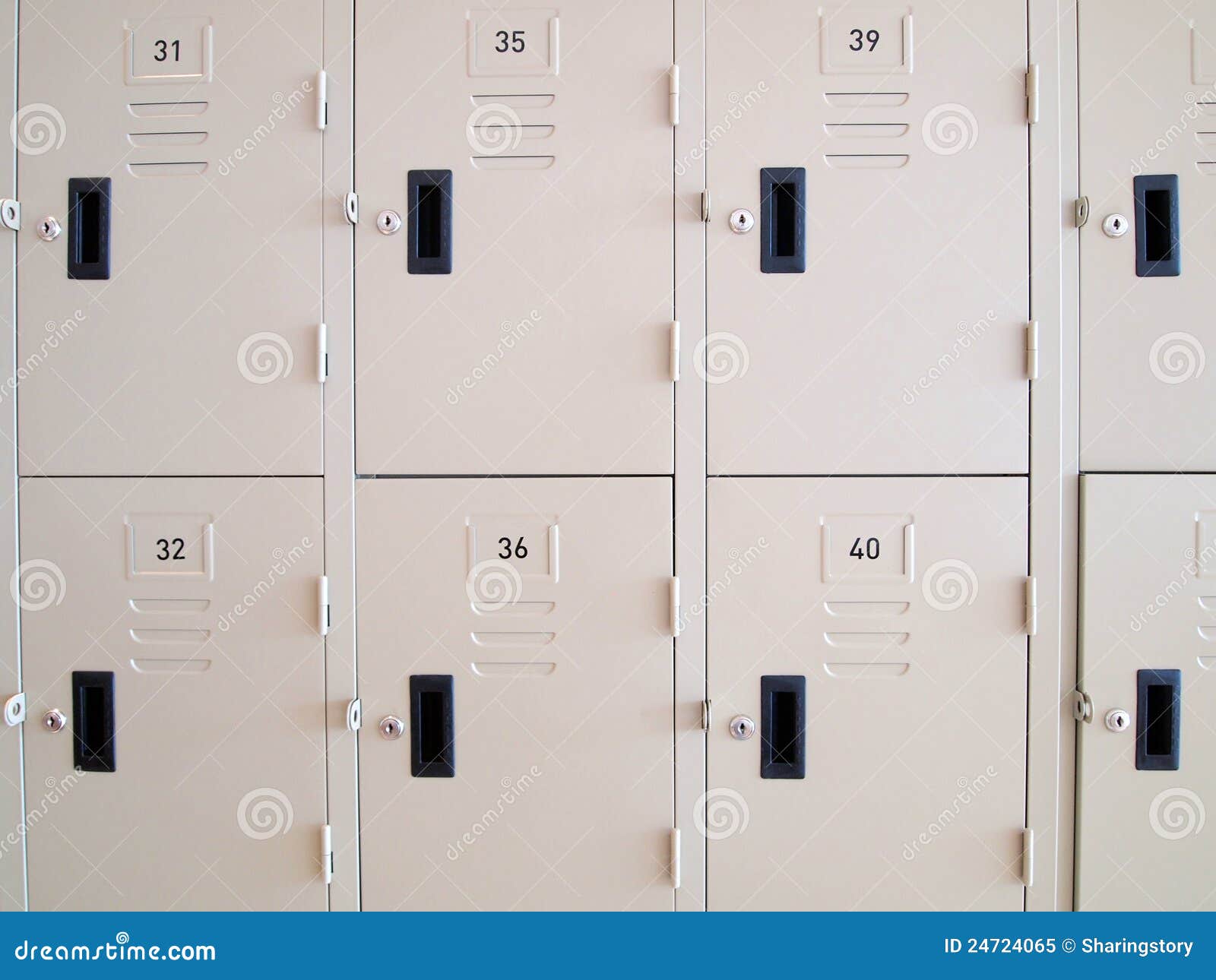 Locker closes stock image. Image of museum, closed, highschool - 24724065