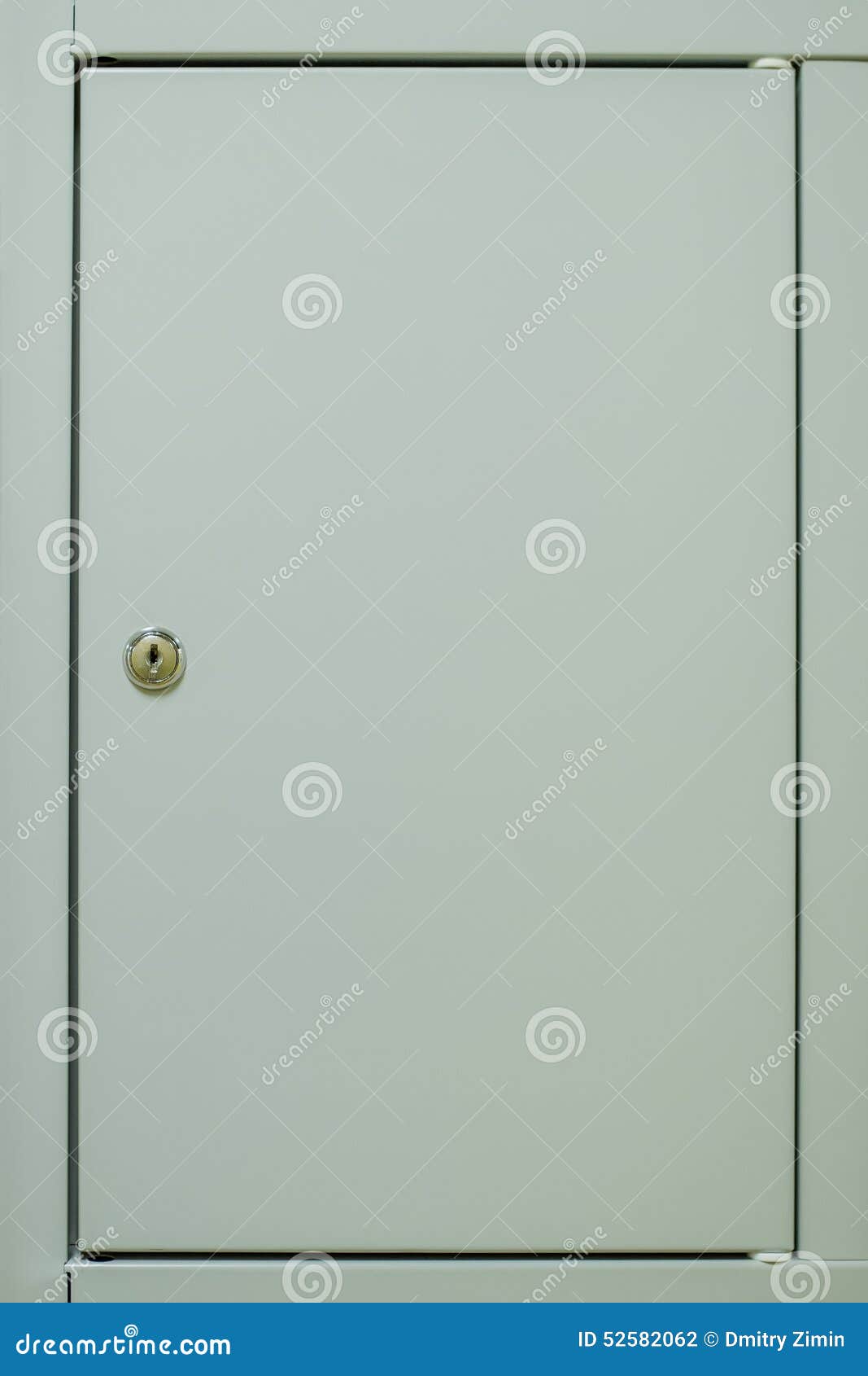 Locker door stock photo. Image of metallic, element, sign - 52582062