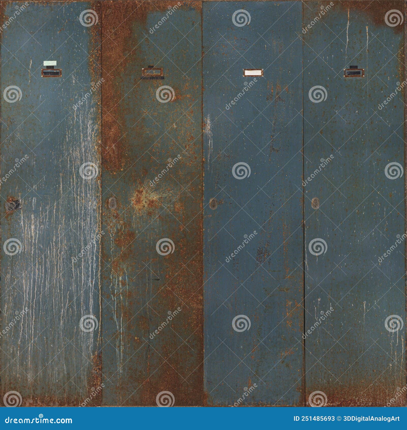 Locker Doors Texture or Pattern Stock Image - Image of empty, dark ...