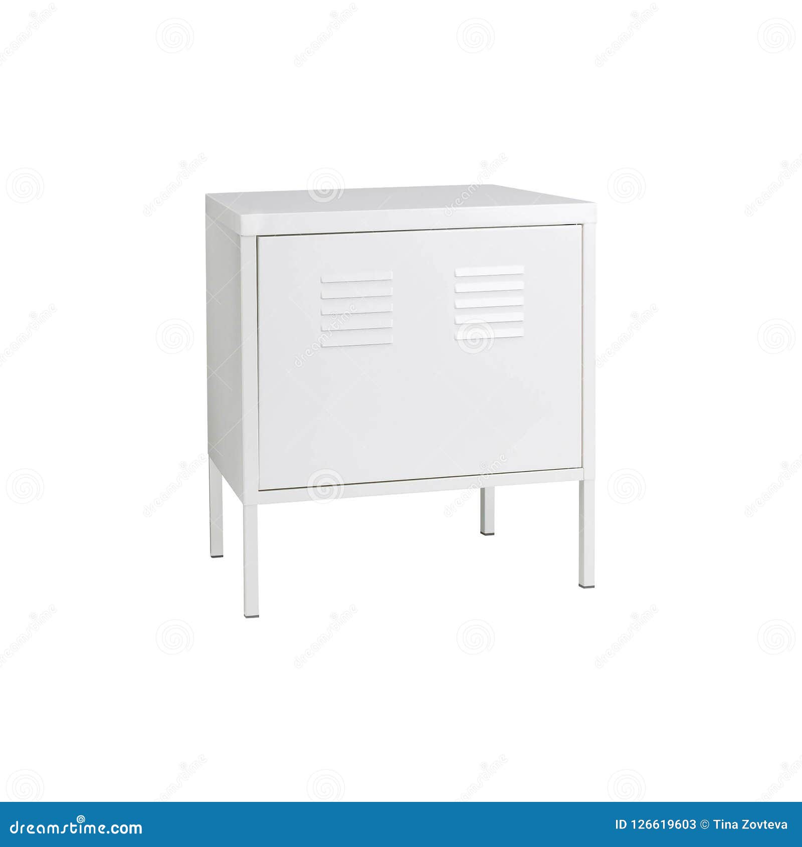 Locker Isolated on a White stock image. Image of classes - 126619603