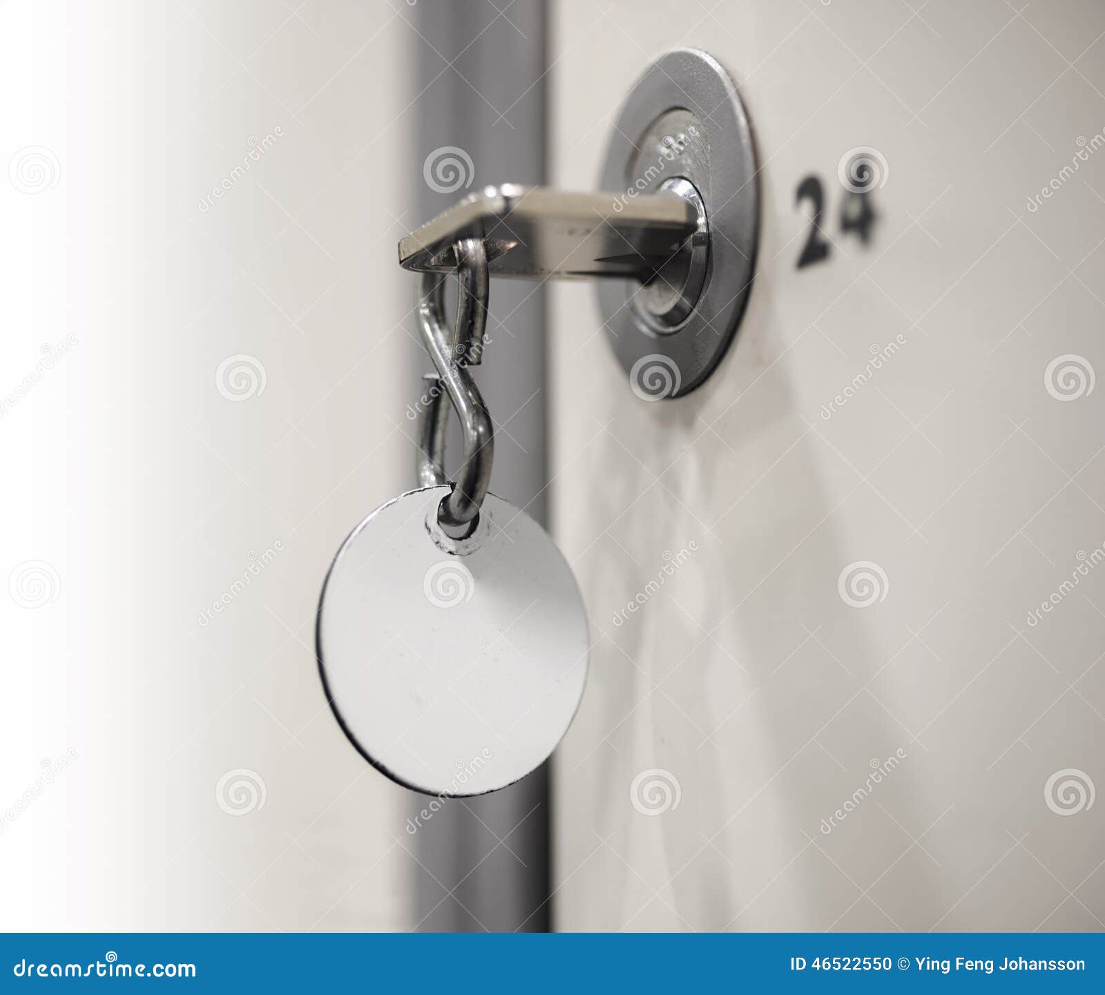 Locker key stock photo. Image of metal, protection, security - 46522550