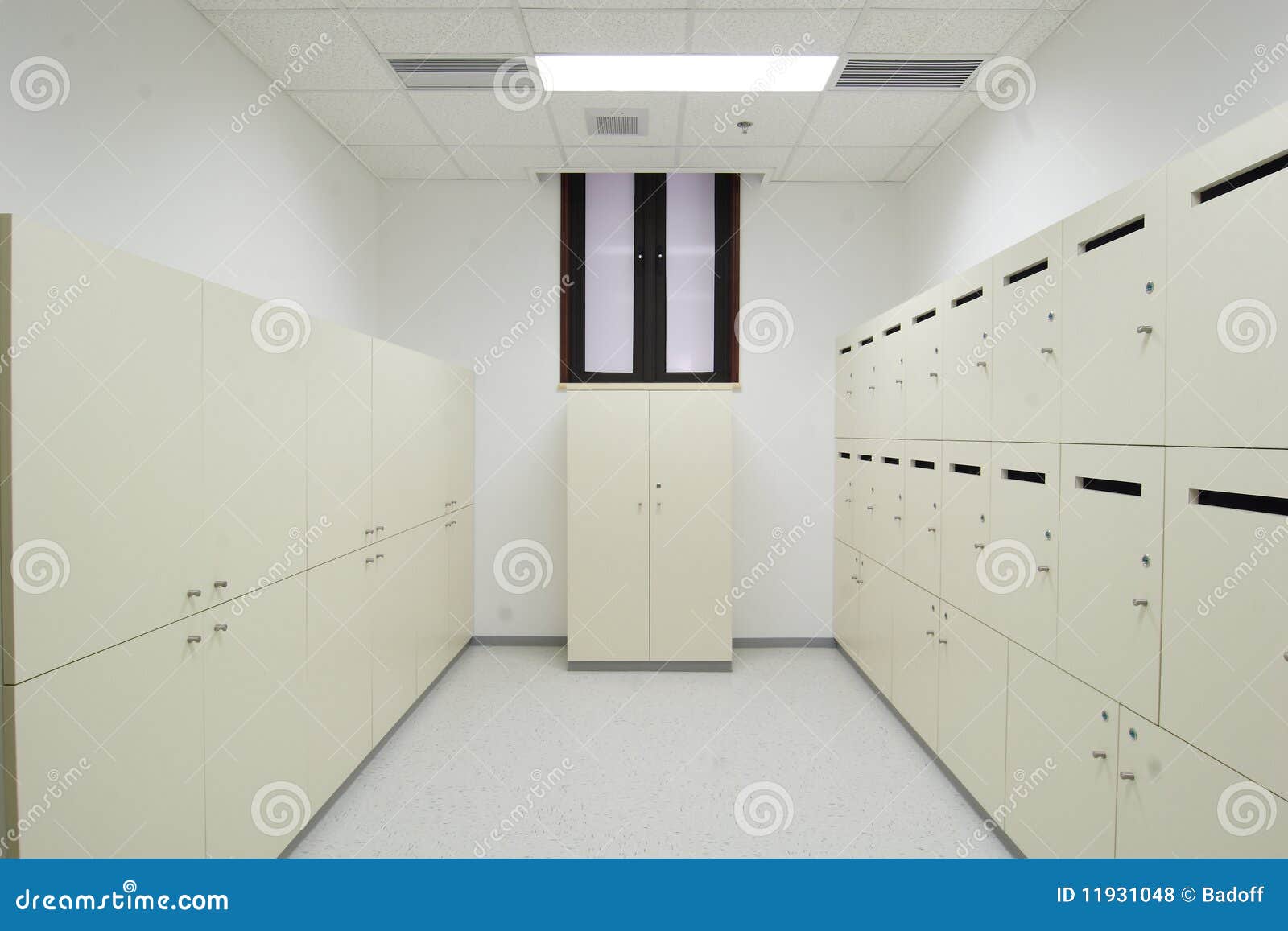 Locker room stock photo. Image of employee, lockers, changing - 11931048