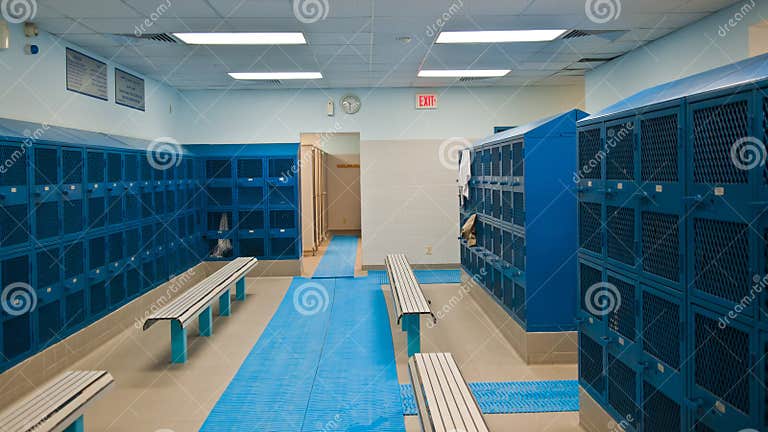Locker Room stock image. Image of architecture, indoor - 25293943