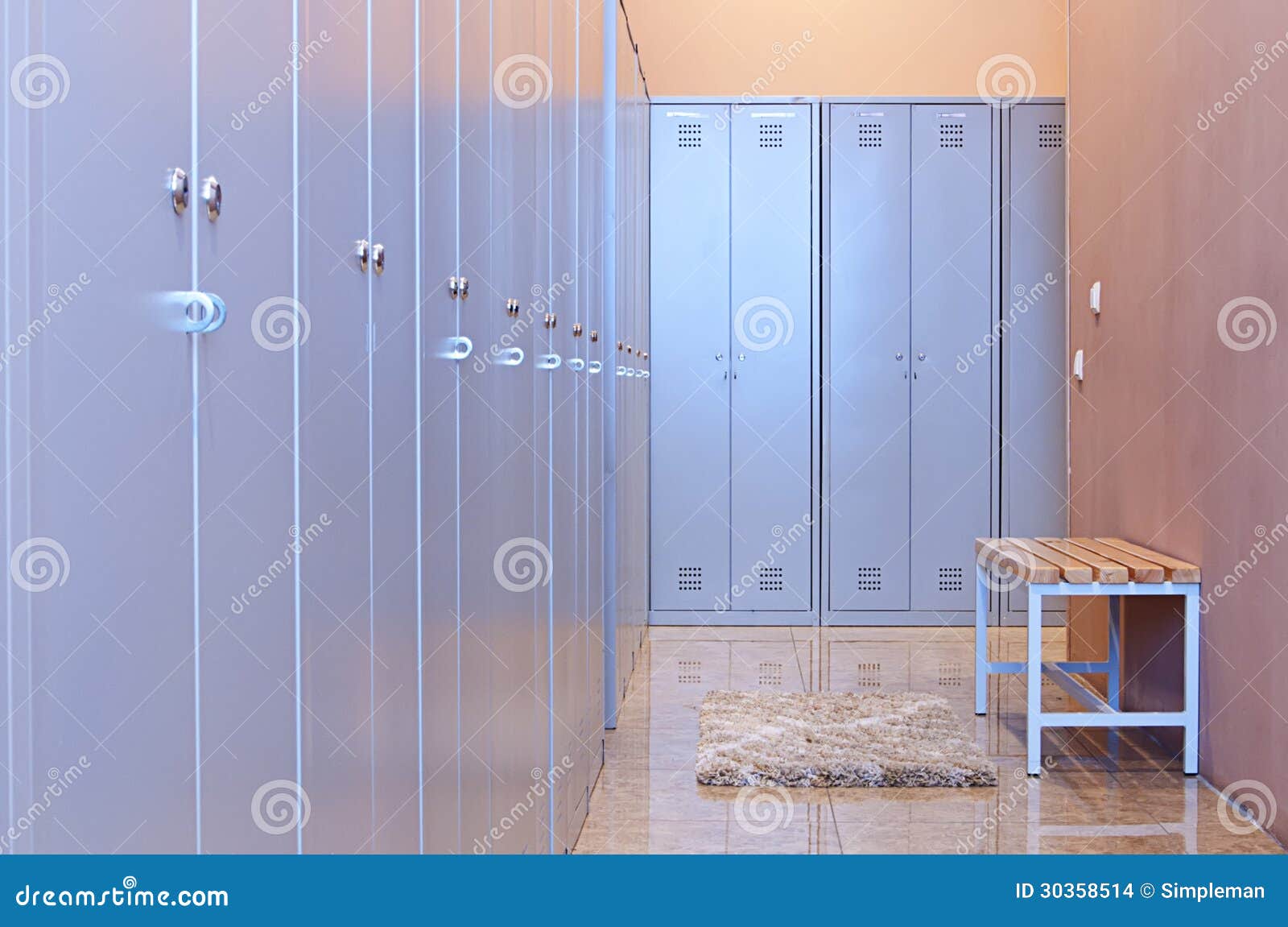 Locker Room stock photo. Image of checking, changing - 30358514