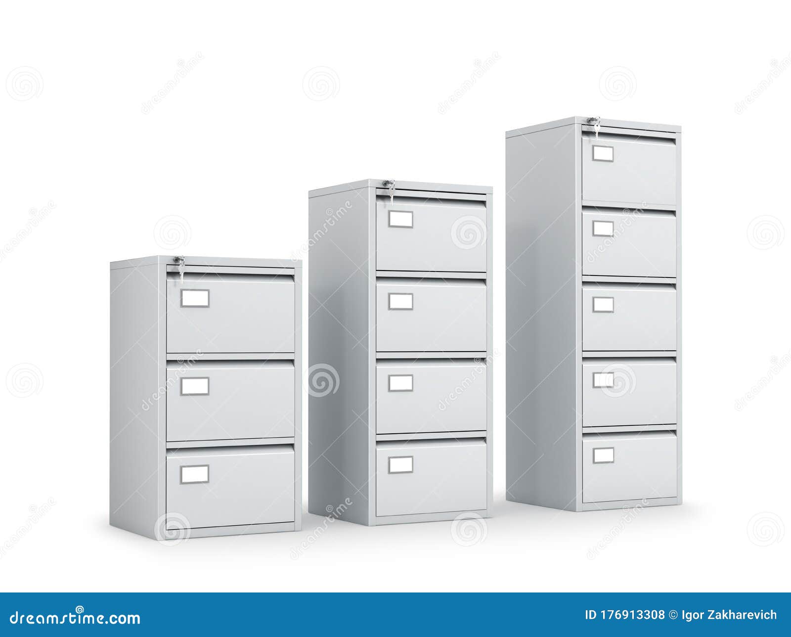 Locker For Storing Documents. Royalty-Free Illustration | CartoonDealer ...