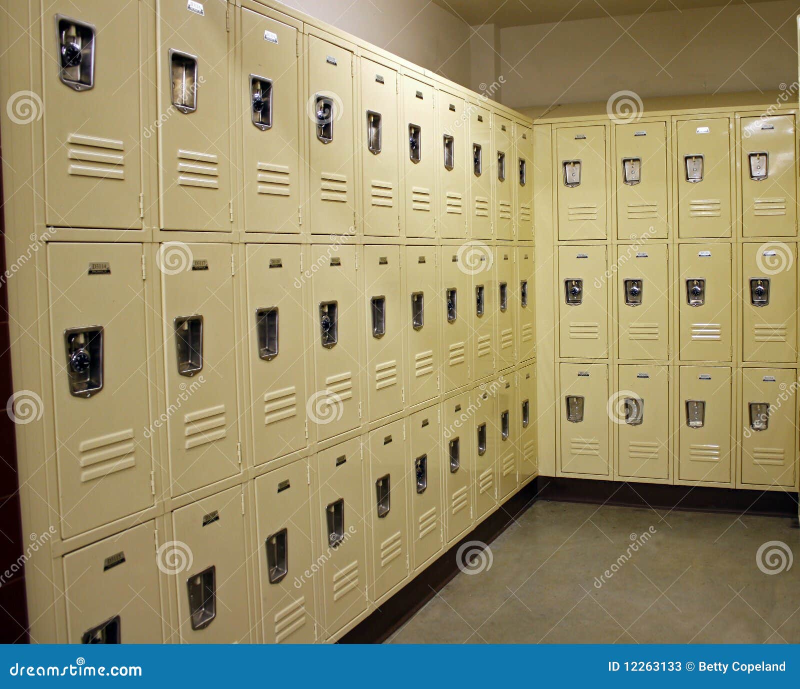Lockers stock image. Image of closet, storage, locker - 12263133