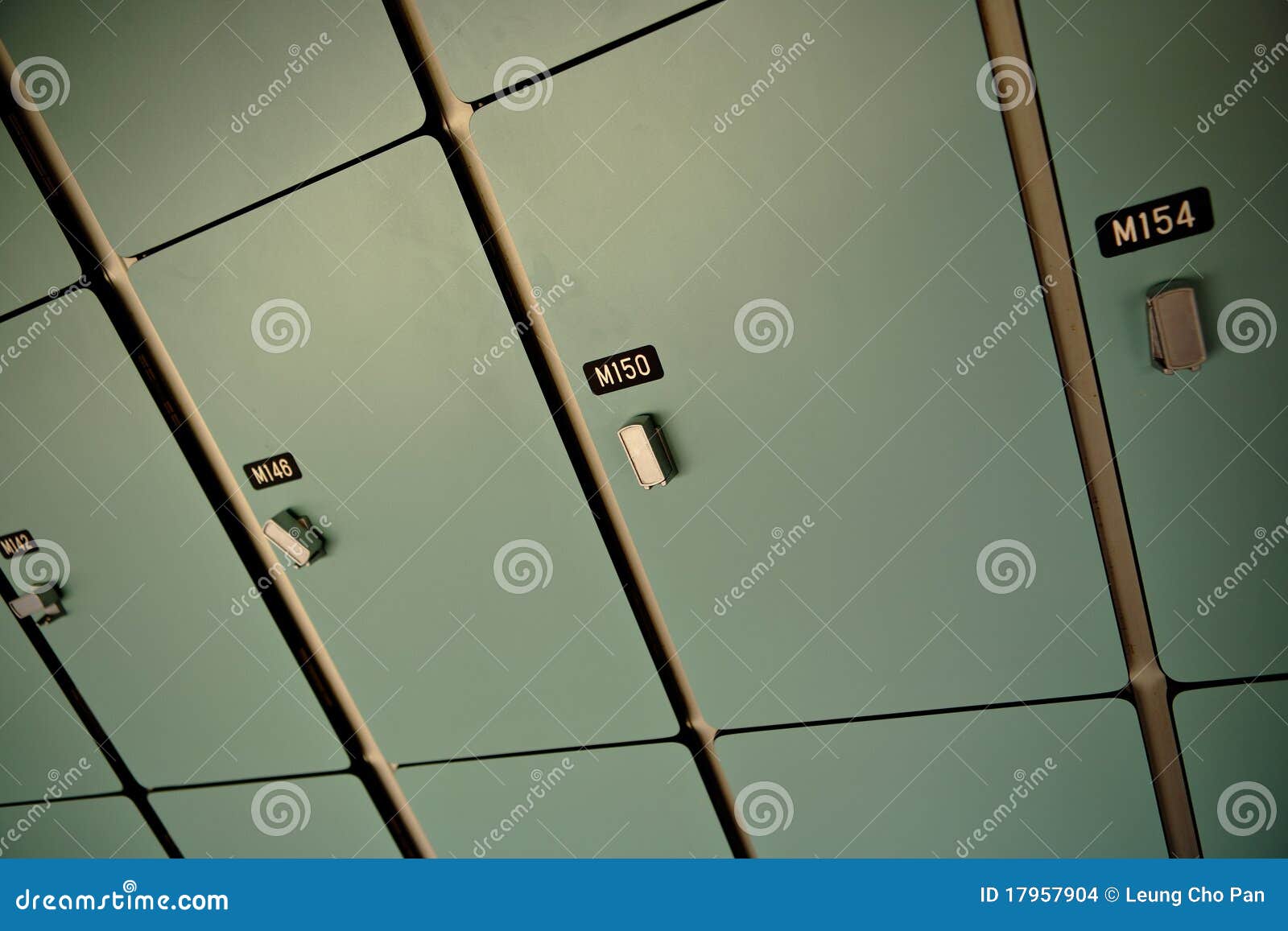 Lockers stock photo. Image of locker, highschool, secure - 17957904