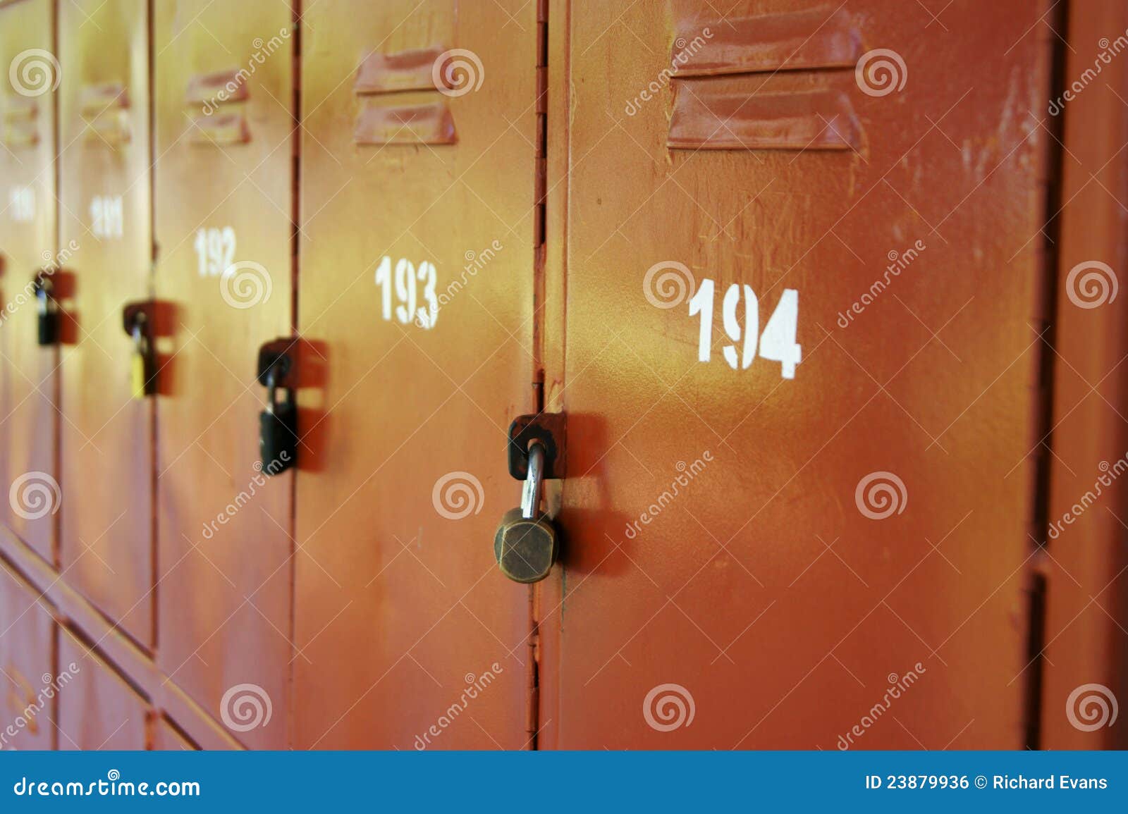Lockers stock photo. Image of storage, space, backgrounds - 23879936